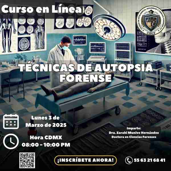 Técnicas de Autopsia Forense - Colegio de Inteligencia, Seguridad y ...