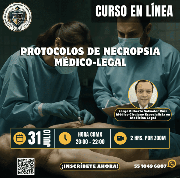 Protocolos de Necropsia Médico-Legal - Colegio de Inteligencia, Seguridad y Ciencias Forenses