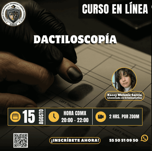Dactiloscopía - Colegio de Inteligencia, Seguridad y Ciencias Forenses