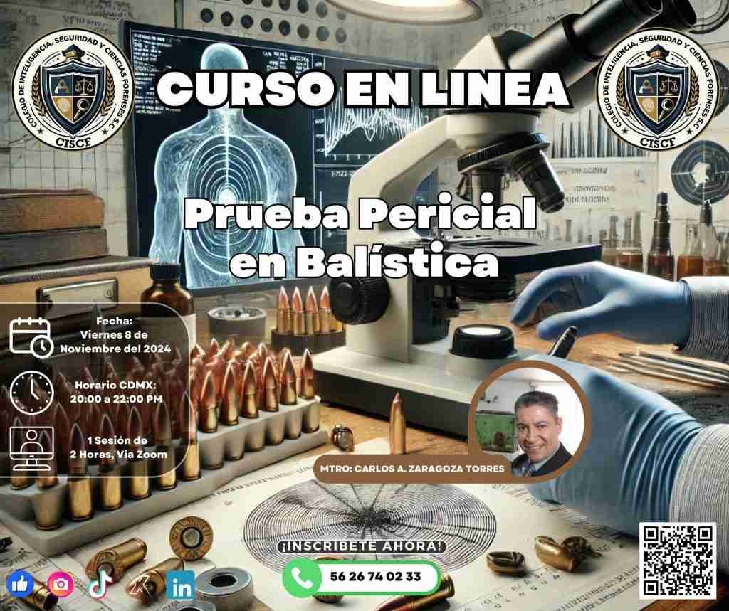 Prueba Pericial en Balística - Colegio de Inteligencia, Seguridad y ...
