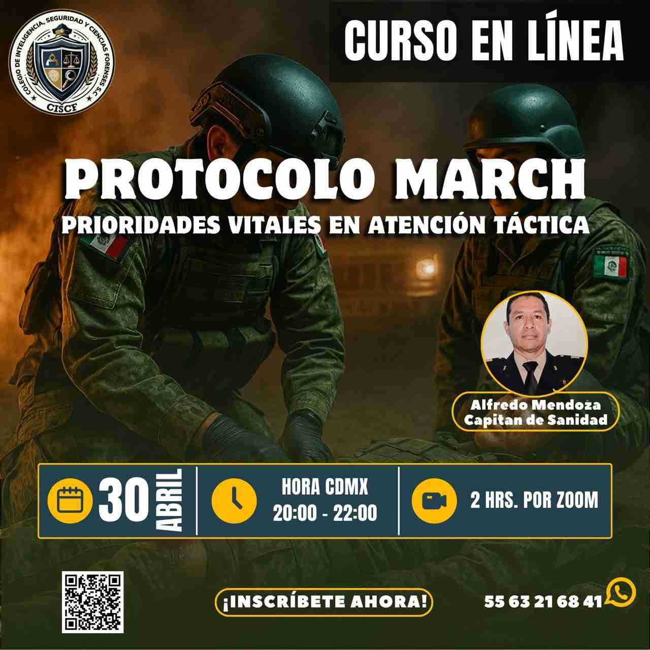 Protocolo MARCH: Prioridades Vitales en Atención Táctica - Colegio de ...