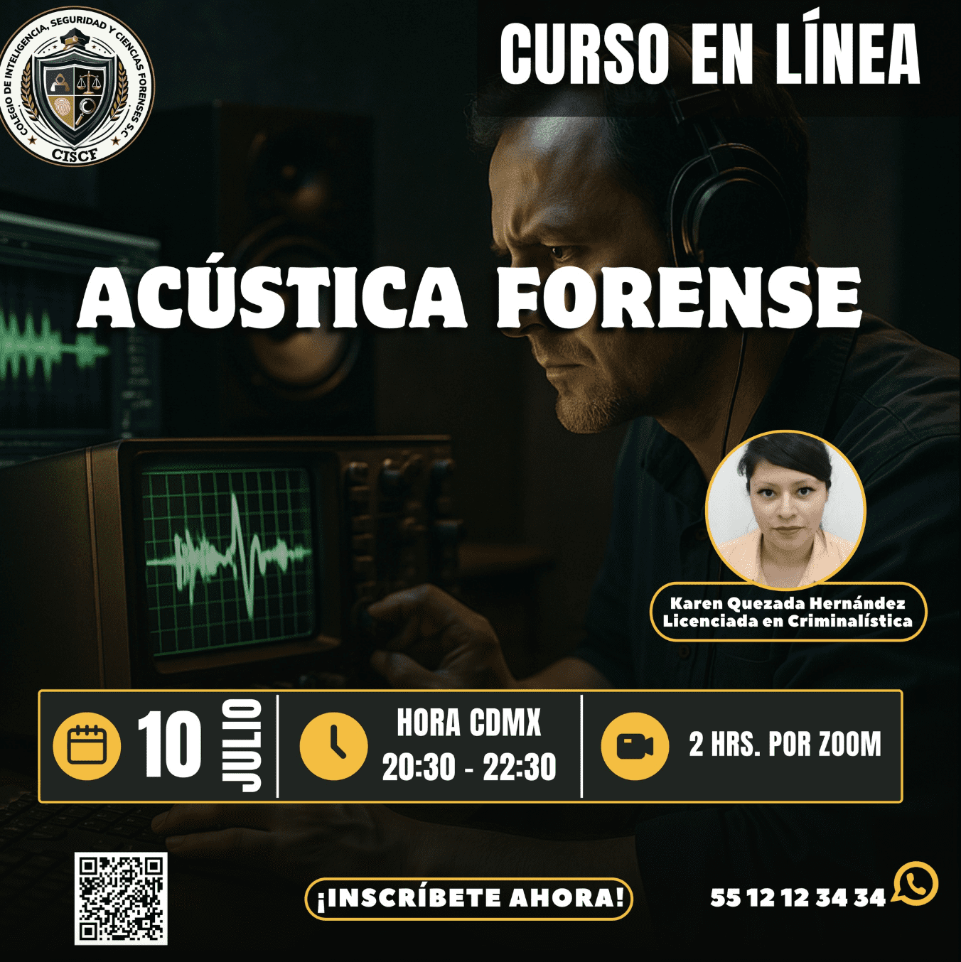Acústica Forense - Colegio de Inteligencia, Seguridad y Ciencias Forenses