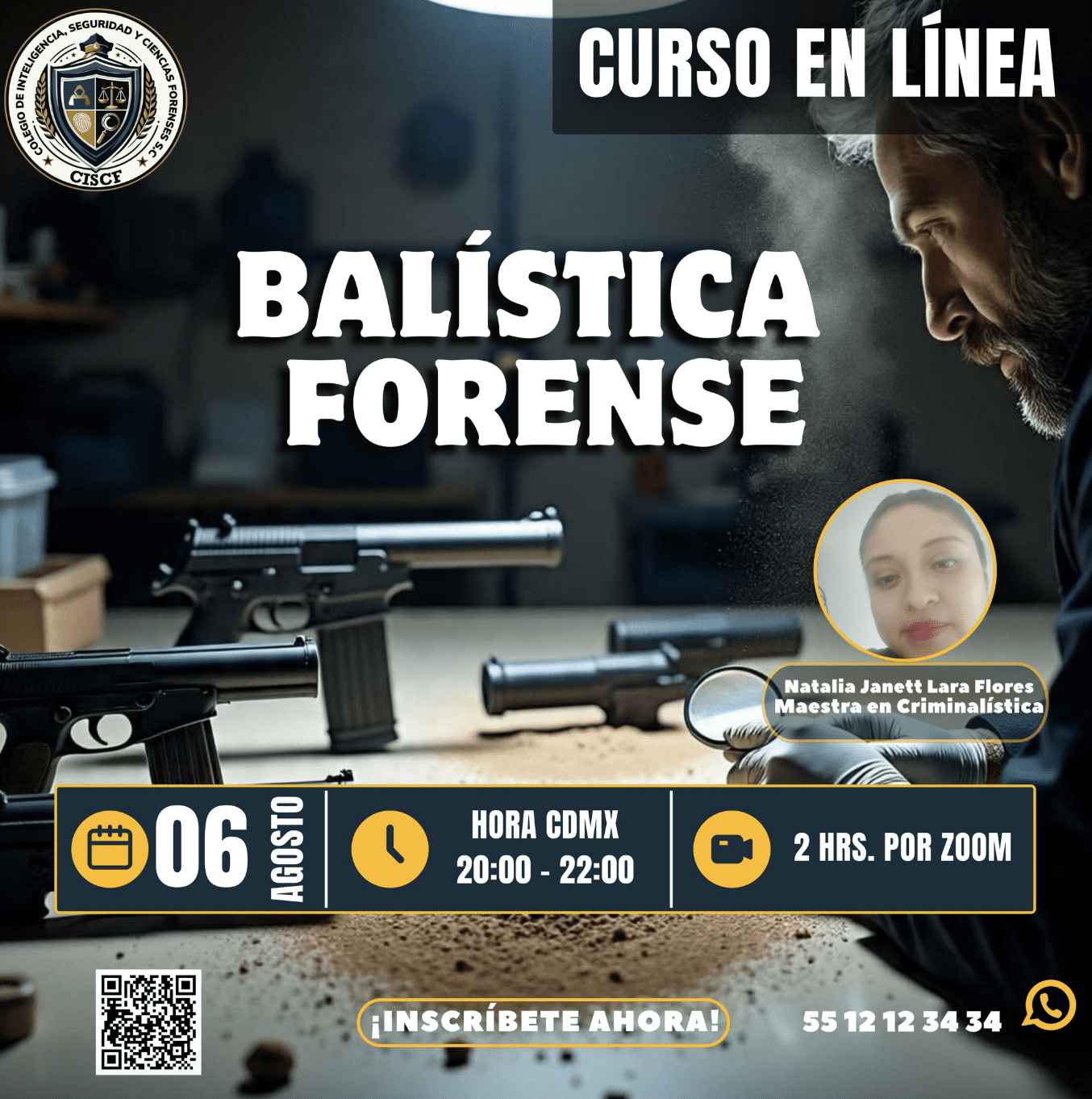 Balística Forense - Colegio de Inteligencia, Seguridad y Ciencias Forenses