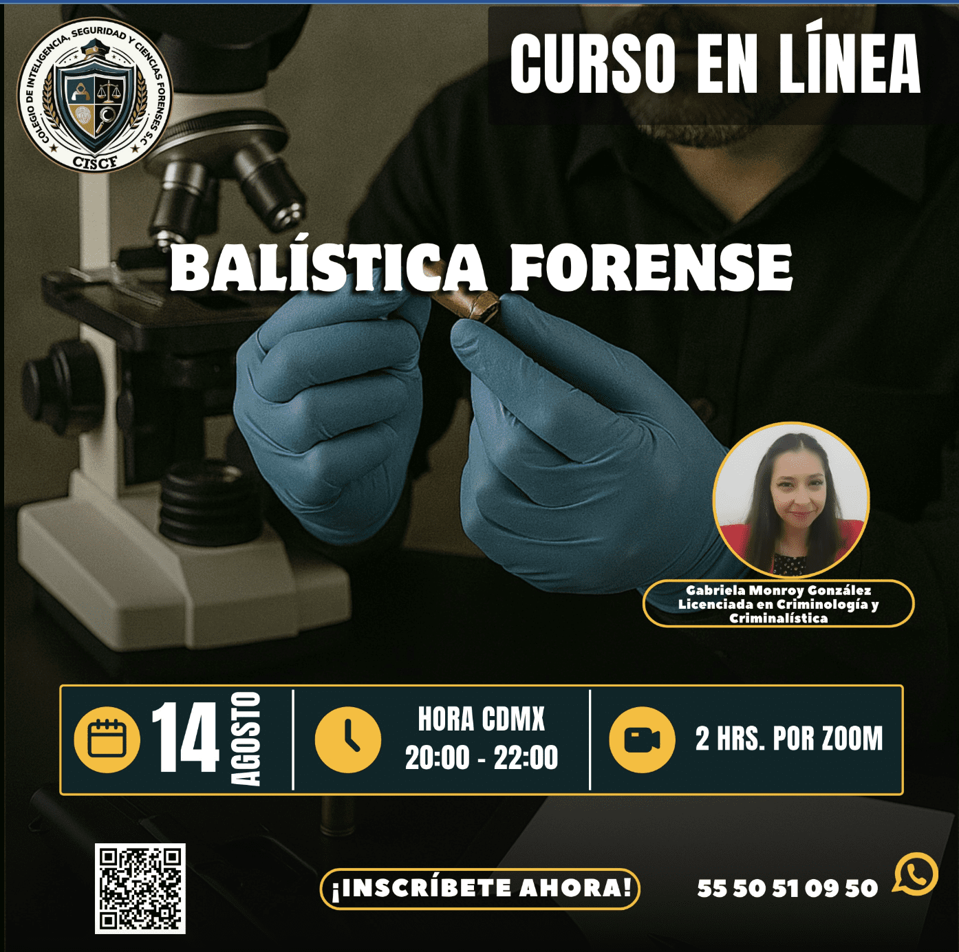 Balística Forense - Colegio de Inteligencia, Seguridad y Ciencias Forenses