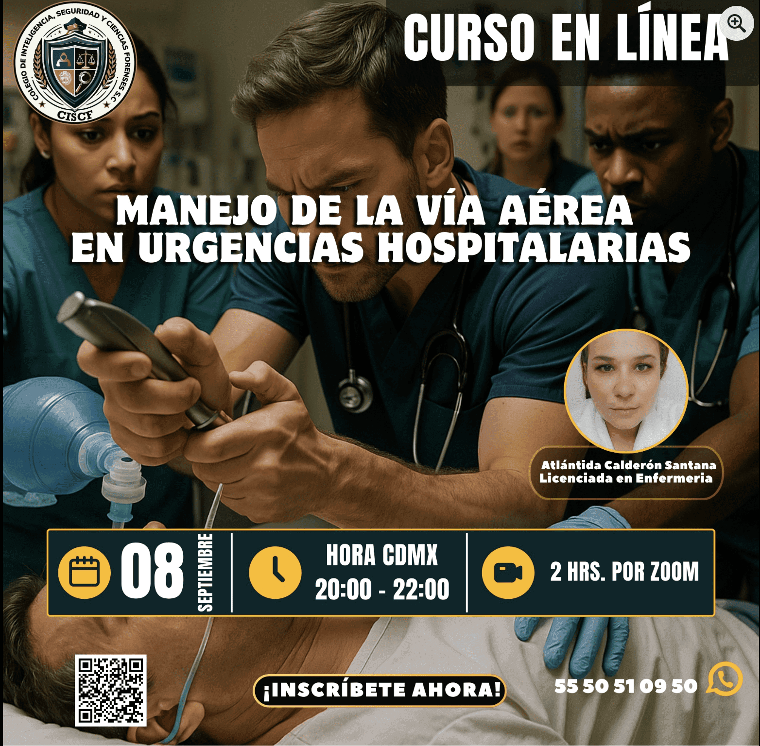 Manejo de la Vía Aérea en Urgencias Hospitalarias - Colegio de Inteligencia, Seguridad y ...