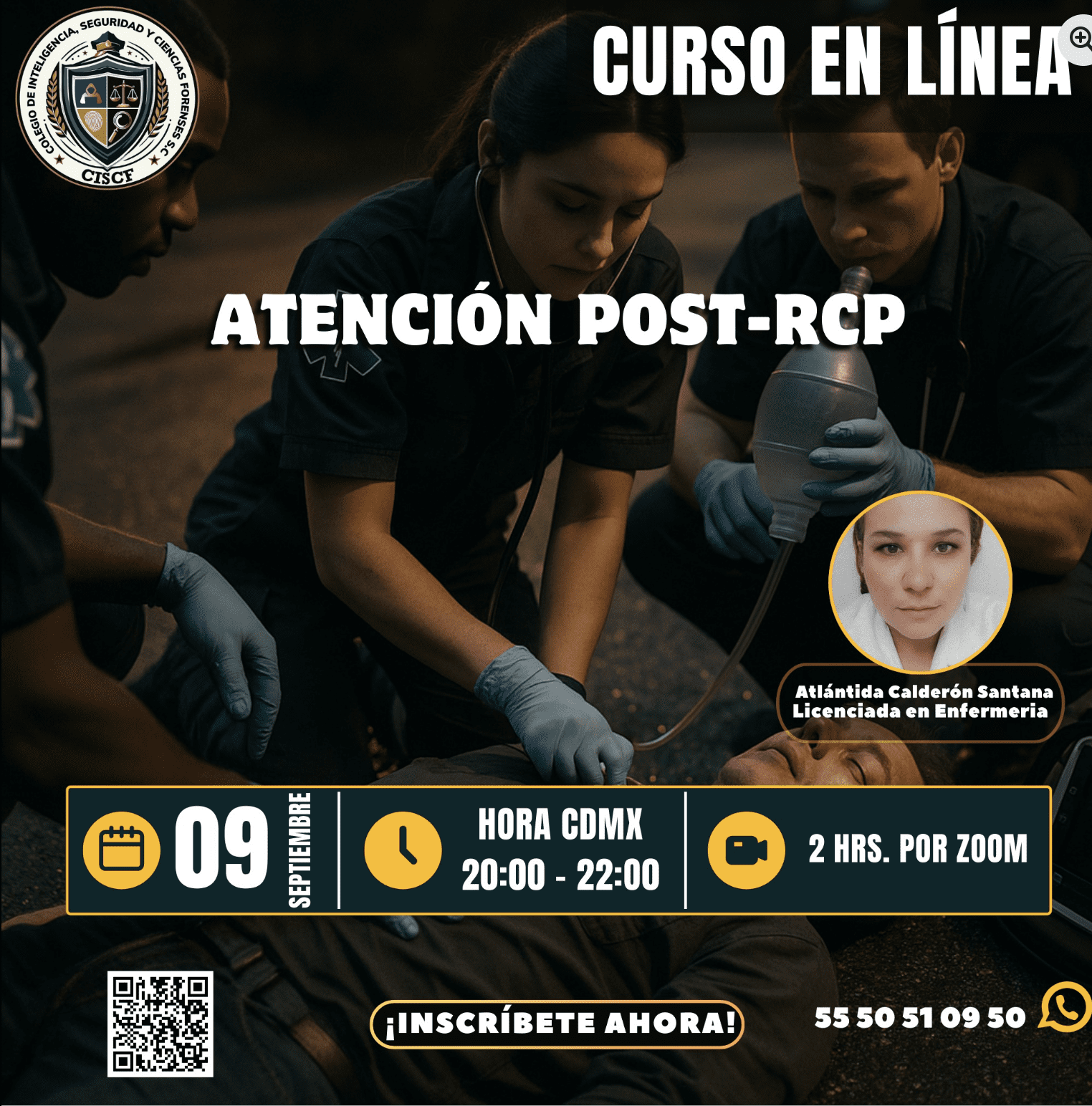 Atención post-RCP - Colegio de Inteligencia, Seguridad y Ciencias Forenses