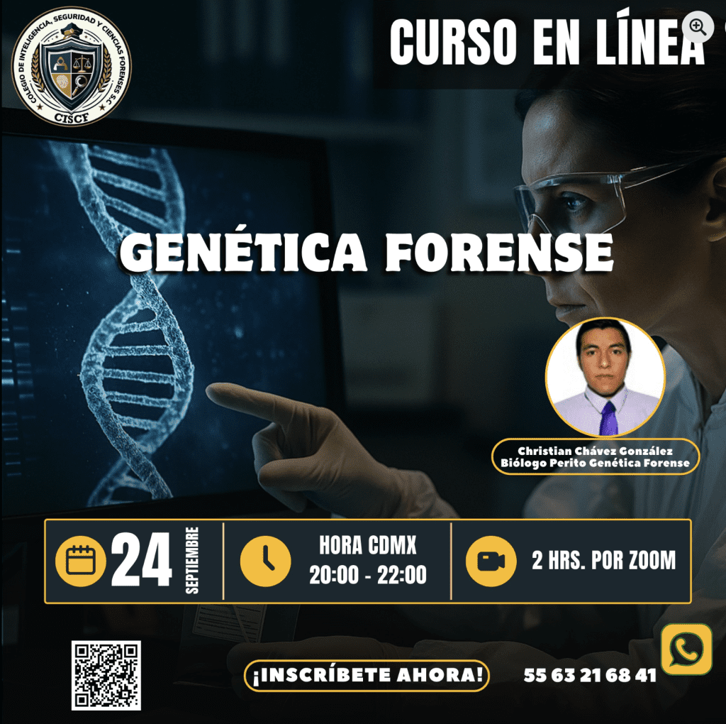 Genética Forense - Colegio de Inteligencia, Seguridad y Ciencias Forenses