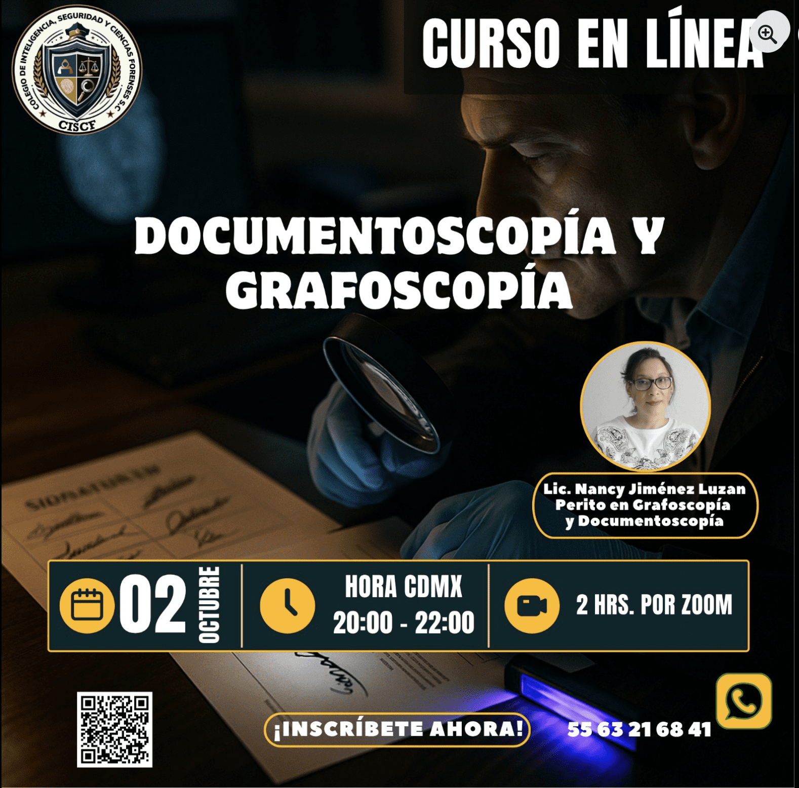 Documentoscopia y Grafoscopia - Colegio de Inteligencia, Seguridad y ...