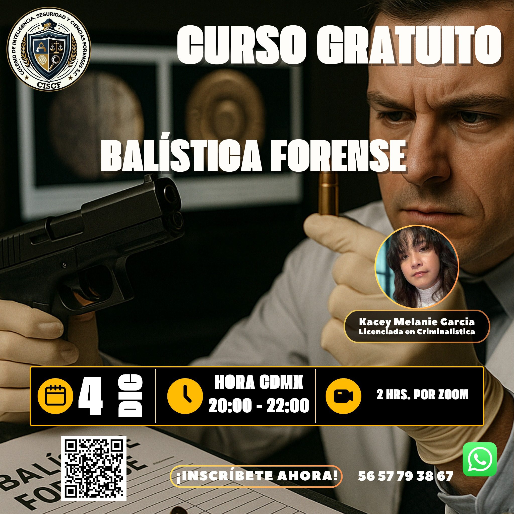 Balística Forense - Colegio de Inteligencia, Seguridad y Ciencias Forenses